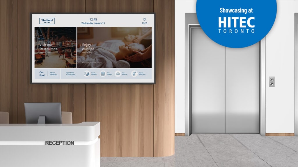 Sneak Peek at the Ultimate Nonius Signage Platform for Hotels - Nonius