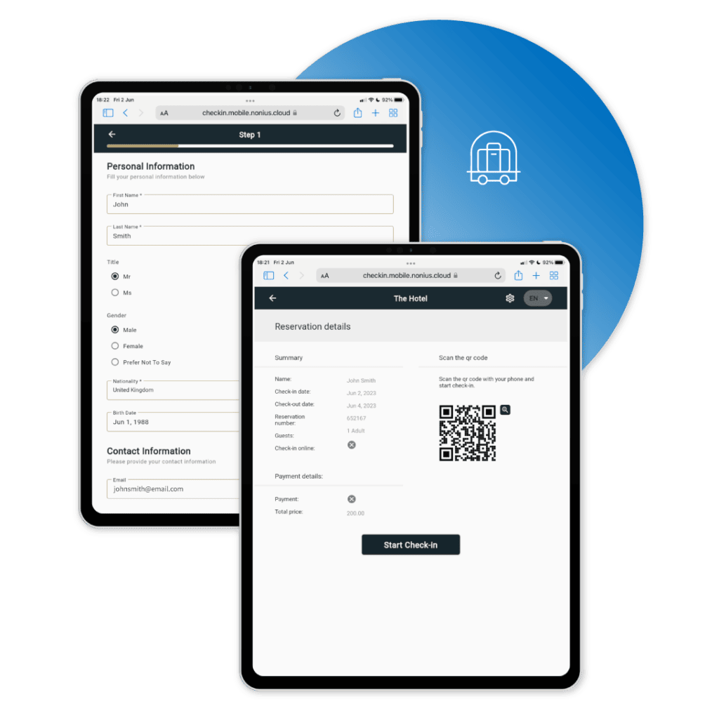 Self Check-In for Hotels: Streamline Guest Arrival with Nonius