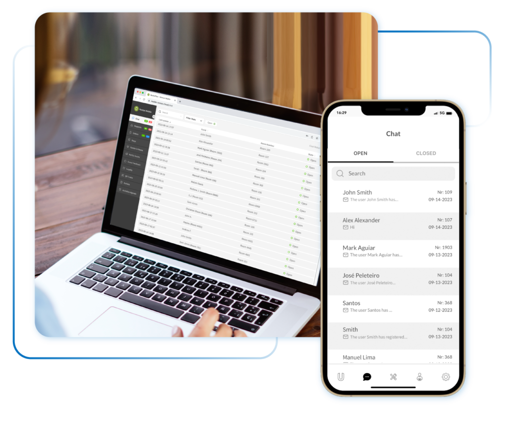 Guest Request Management with Nonius Hotel Satff App