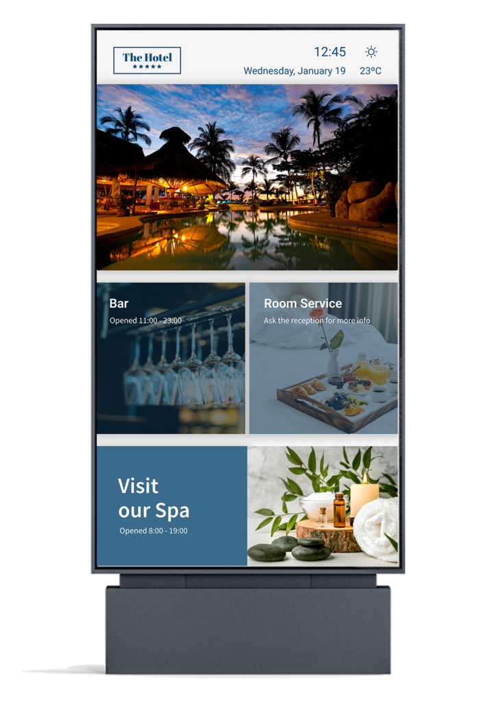 Hotel Digital Signage Solutions - Nonius